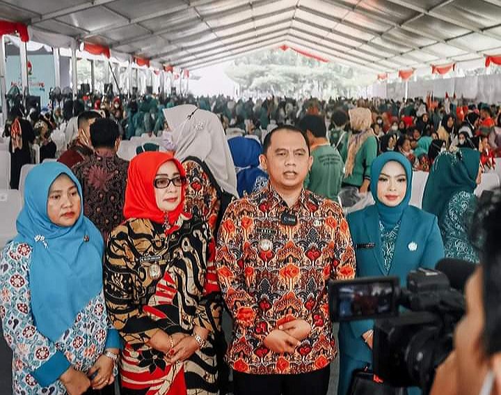 Puncak Harganas 2022 Presiden Ri Ajak Cegah Stunting Bupati